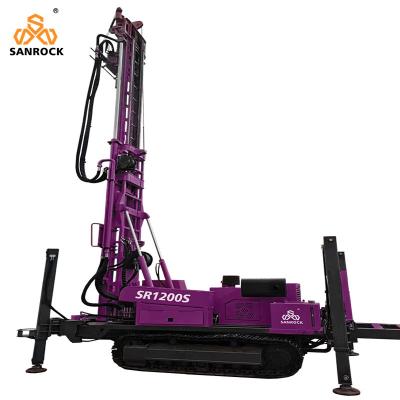 China Water Well Drilling Rig With Foam Pump 1200m Water Drilling Rig Hydraulic Water Drilling Machine for sale