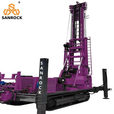 China Water Well Drill Rig Lifting Force 60T Well Drilling Rig Crawler Water Well Drilling Equipment for sale