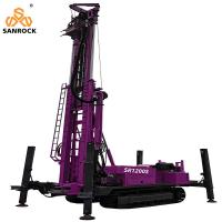 China Water Drilling Equipment 263KW Diesel Water Borehole Drilling Machine Portable Well Drilling Rig for sale