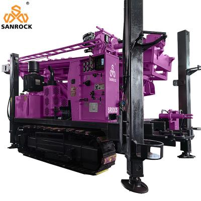 China Crawler Water Well Drilling Rig Diesel Power 176KW Water Well Drilling Equipment for sale