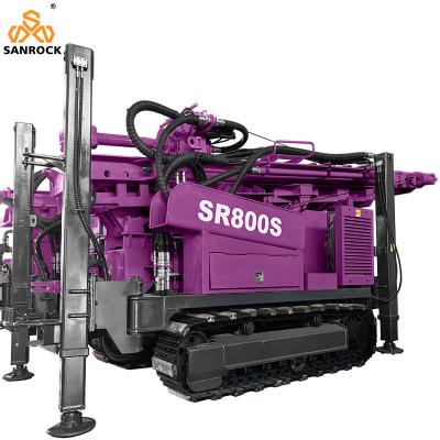 China Water Well Drilling Rig Crawler Drilling Rig Underground Water Well Drilling Machine for sale