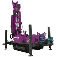 China Depth 1000m Water Well Drilling Rig Crawler Drilling Rig Hydraulic Water Drilling Rig Machine for sale