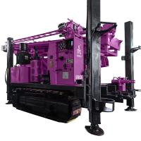 China Depth 1000m Water Well Drilling Rig Crawler Drilling Rig Hydraulic Water Drilling Rig Machine for sale