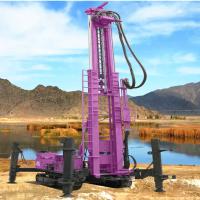 China Water Well Drilling Rig With Mud Pump Rotary Borehole Drilling Equipment Deep Water Well Drilling Machine for sale