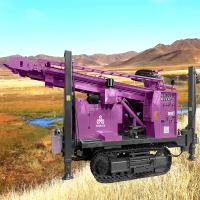 China Depth 1000m Water Well Drilling Rig Crawler Drilling Rig Hydraulic Water Drilling Rig Machine for sale