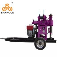 China Core Sample Drilling Rig Borehole 180meters Deep Exploration Geotechnical Drill Rigs for Sale for sale