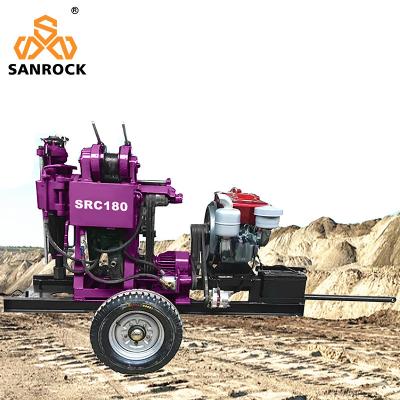 China Hydraulic Core Drilling Rig Tractor Mounted Drilling Rig Small Core Drilling Equipment for sale