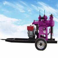 China Hydraulic Core Drilling Rig Tractor Mounted Drilling Rig Small Core Drilling Equipment for sale