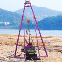 China Diamond Core Drill Rig High Quality Mobile Drilling Rig Rock Core Drilling Machine for sale