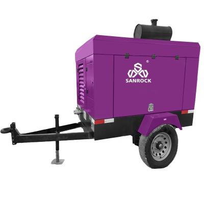 China 5HP Rotary Screw Air Compressor Light Weight Industrial Air Compressor Manufacturers for sale