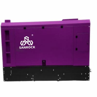 China Skid Mounted Screw Air Compressor Diesel Engine Rotary Screw Drive Air Compressor for sale