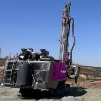 China Crawler Drilling Rig Lifting Force 30KN Mining Drilling Machine  Hard Rock Drilling Rig for sale