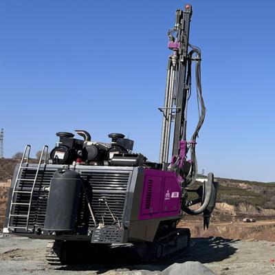 China Crawler Drilling Rig Lifting Force 30KN Mining Drilling Machine  Hard Rock Drilling Rig for sale
