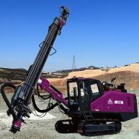 China Integrated DTH Drilling Rig Mining Quarry Blast Hole Drilling Machine Crawler Drilling Rig for sale