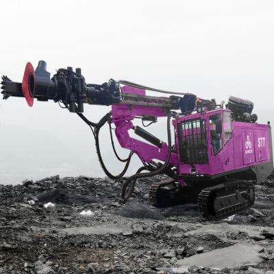 China Hard Rock Borehole Drilling Equipment Depth 36m Mining Drilling Machine Crawler DTH Drilling Rig for sale