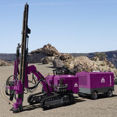 China Mining Drilling Rig Equipment Separated Blast hole  Drilling Machine Crawler Drilling Rig for sale