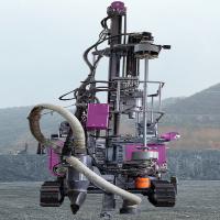 China 194kw Integrated Drilling Equipment Mining Rotary Borehole Crawler DTH Drilling Rig Machine for sale