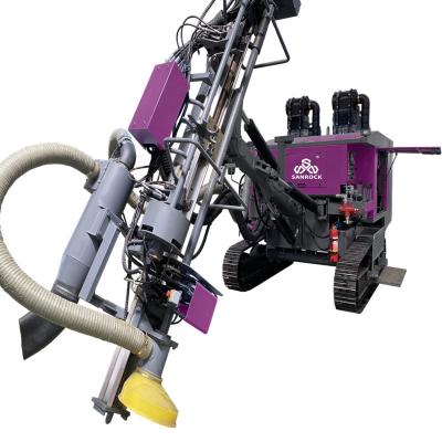 China Hydraulic DTH Drilling Rig Crawler  Integrated Drilling Equipment Diesel Mining DTH Drill Machine for sale
