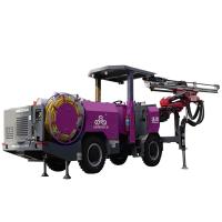 China Underground Drilling Equipment Diesel Engine 66kw Construction Machine Tunneling Jumbo Drilling Rig for sale