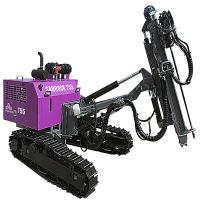 China Crawler Drilling Rig Equipment Hard Rock Blast Hole Drilling Machine Top Hammer Drill Rigs for sale