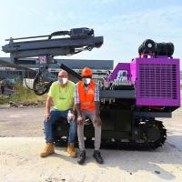 China Surface DTH Hammer Drill Rig Borehole 20m Depth Mining Machinery Portable Drilling Rig Machine for sale