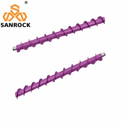 China Auger Drilling Rod Mining Spiral Drill Rod Water Exploration Rock Drilling Twist Drill Pipe for sale