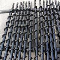 China High Speed Anger Drill Pipe Single / Double Spiral Blades Threaded Drill Rod Twist Drill Pipe for sale