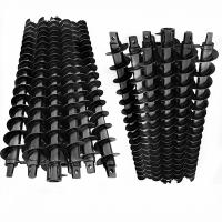 China High Speed Anger Drill Pipe Single / Double Spiral Blades Threaded Drill Rod Twist Drill Pipe for sale