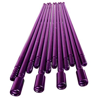 China Rock Drill Rod Mining Drilling Tools T38 Top Hammer Threaded Extension Drill Rod for sale