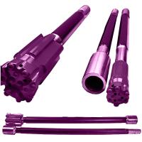 China T45 Threaded Drill Rod Length 1525 - 6095mm Extension Speed Drilling Rod for sale for sale