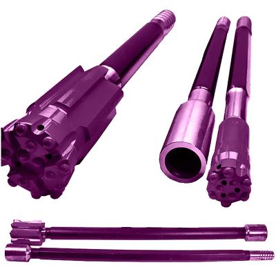 China T45 Threaded Drill Rod Length 1525 - 6095mm Extension Speed Drilling Rod for sale for sale