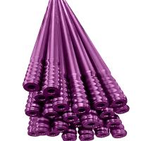 China Threaded Steel Rod T38/T45/T51 Rock Drilling Tools High Performance Top Hammer Drill Rod for sale