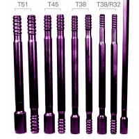 China Threaded Drill Pipe T45 T51 GT60 Mining Tunnelling Rock Drilling Tools Top Hammer Drill Rod for sale