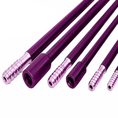 China Threaded Extension Drilling Pipe Mining Quarring Tunneling Blasting Carbide Drill Rod for sale