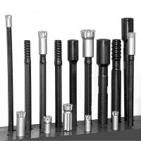 China Threaded Extension Drilling Pipe Mining Quarring Tunneling Blasting Carbide Drill Rod for sale