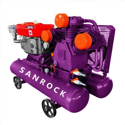 China Reciprocating Air Compressors Machine Power 25hp 18.5kw Oil Free Piston Compressor Small Air Compressors for sale
