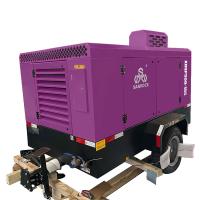 China Screw Air Compressor 2 Wheels High Pressure Air Compressor Machine Small Air Compressor for sale