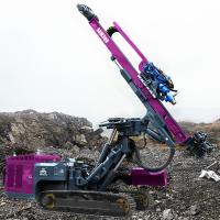 China DTH Drilling Rig Mining Hard Rock Blasting Drilling Machine Multifunctional Crawler Drilling Rig for sale