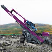 China DTH Drilling Rig Mining Hard Rock Blasting Drilling Machine Multifunctional Crawler Drilling Rig for sale