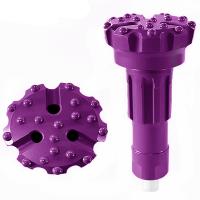 China High Air Pressure DTH Drill Bits Wear Resistant Rock Hammer Drill Bits Mining Bit for sale