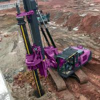 China Rotary Drilling Rig Rotary speed 17-45r/min Foundation Construction Machinery  Portable Rotary Drill Machine for sale