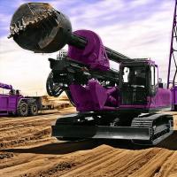China Rotary Drilling Rig Rotary speed 17-45r/min Foundation Construction Machinery  Portable Rotary Drill Machine for sale