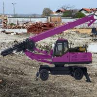 China Impact Rotary Drill Rig Infrastructure Projects Construction Machine Mobile Drilling Rig for sale