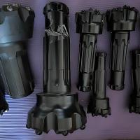 China Mining DTH Drill Bit Heat Treatment Processes Hard Rock Drilling Tools DTH Hammer And Bits for sale