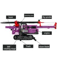 China Crawler Rotary Drilling Rig Engineering Construction Foundation Hydraulic Borehole Drilling Machine for sale