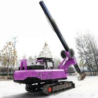 China Crawler Rotary Drilling Rig Engineering Construction Foundation Hydraulic Borehole Drilling Machine for sale