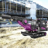 China Crawler Rotary Drilling Rig Engineering Construction Foundation Hydraulic Borehole Drilling Machine for sale