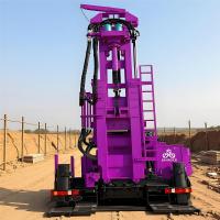 China Multifunctional Water Well Drilling Machine With Mud Pump Truck Mounted Water Drilling Rig for sale