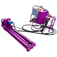 China Portable DTH Drilling Rig with Hydraulic Controlling and Light Weight High Drilling Efficiency for Blast Hole Drilling for sale