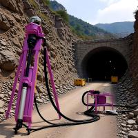 China Mining Drilling Rig High Efficient Fracturing and Penetration Rock DTH Drilling Rig  Small Drilling Machine for sale